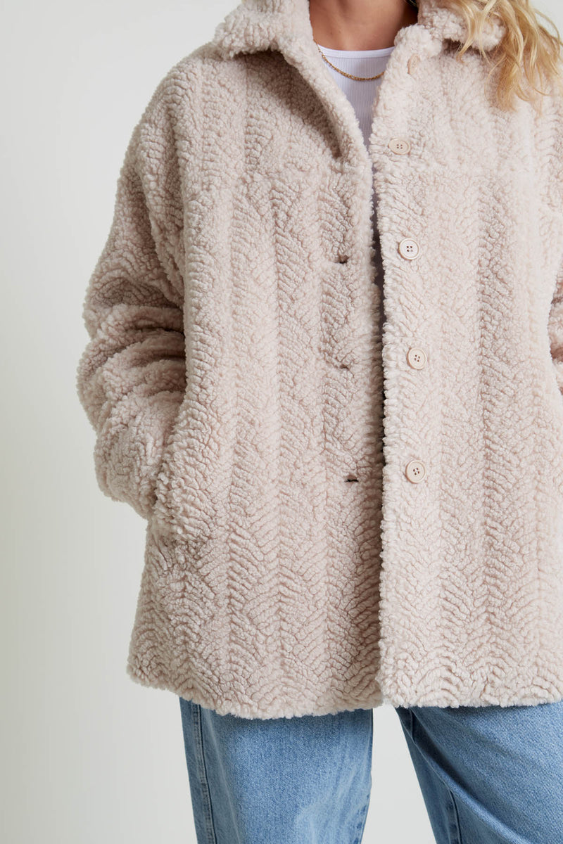 BOUCA BOUCLE SHERPA JACKET – Native Youth